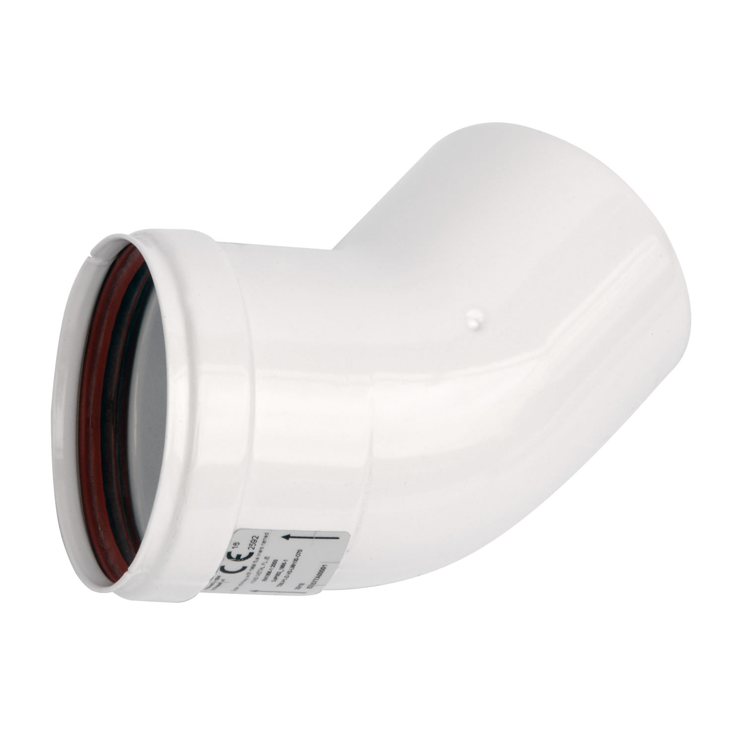 Codo Ducto 45° Ø6Omm – ACEINS – Normalización e Instalación